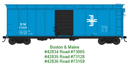 BOWSER 40FT BOXCARS