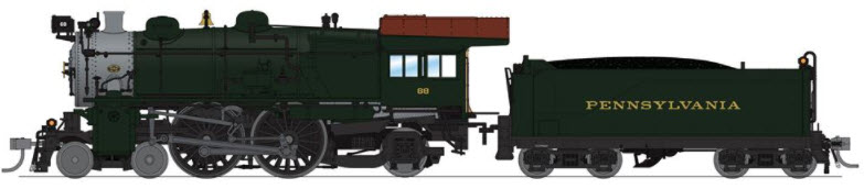 BROADWAY PRR E6 4-4-2