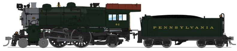 BROADWAY PRR E6 4-4-2