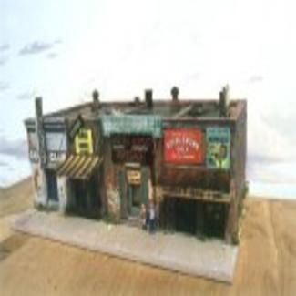 DOWNTOWN DECO HO SCALE BUILDING KITS