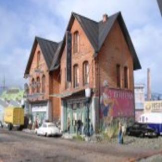 DOWNTOWN DECO HO SCALE BUILDING KITS