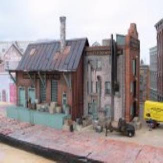 DOWNTOWN DECO HO SCALE BUILDING KITS