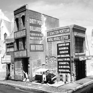 DOWNTOWN DECO HO SCALE BUILDING KITS
