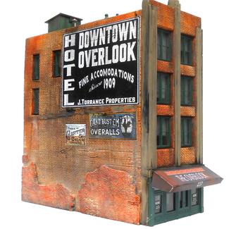 DOWNTOWN DECO HO SCALE BUILDING KITS