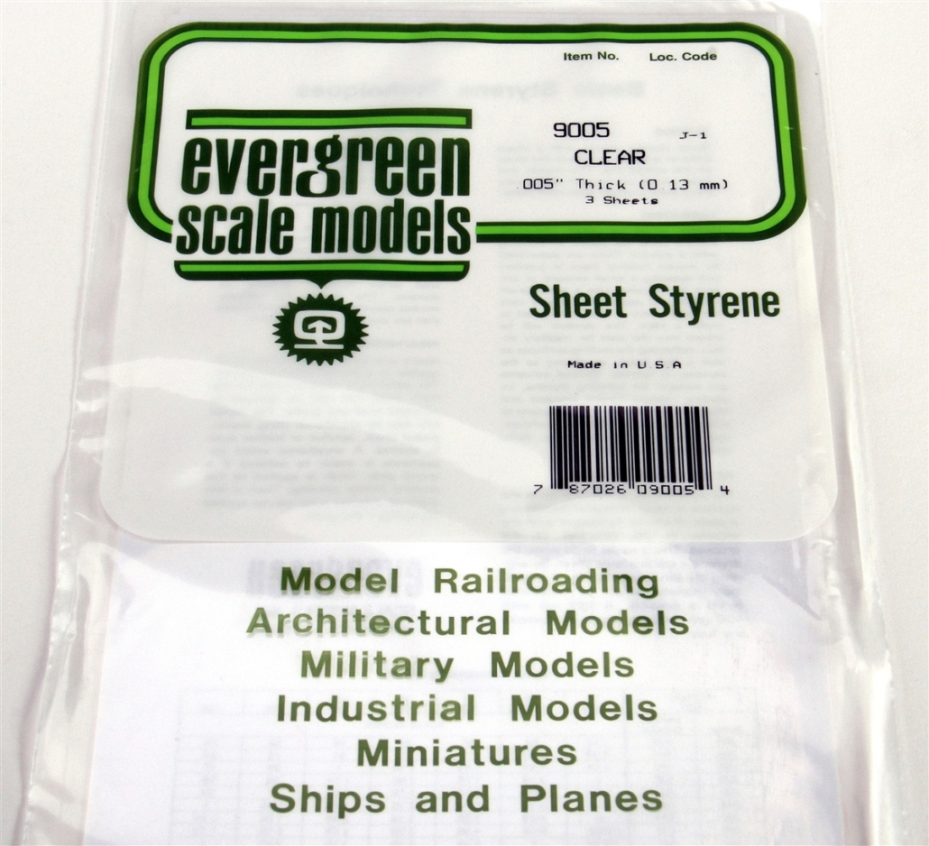 EVERGREEN SCALE MODELS