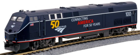 KATO N SCALE AMTRAK P42 ANNIVERSARY LOCOMOTIVES