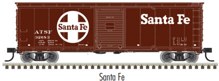 ATLAS N SCALE STEEL USRA 40FT BOXCAR