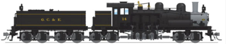 BROADWAY LTD CLASS D 4 TRUCK SHAY