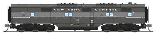 BROADWAY LTD N SCALE E7 LOCOMOTIVES STEALTH SERIES